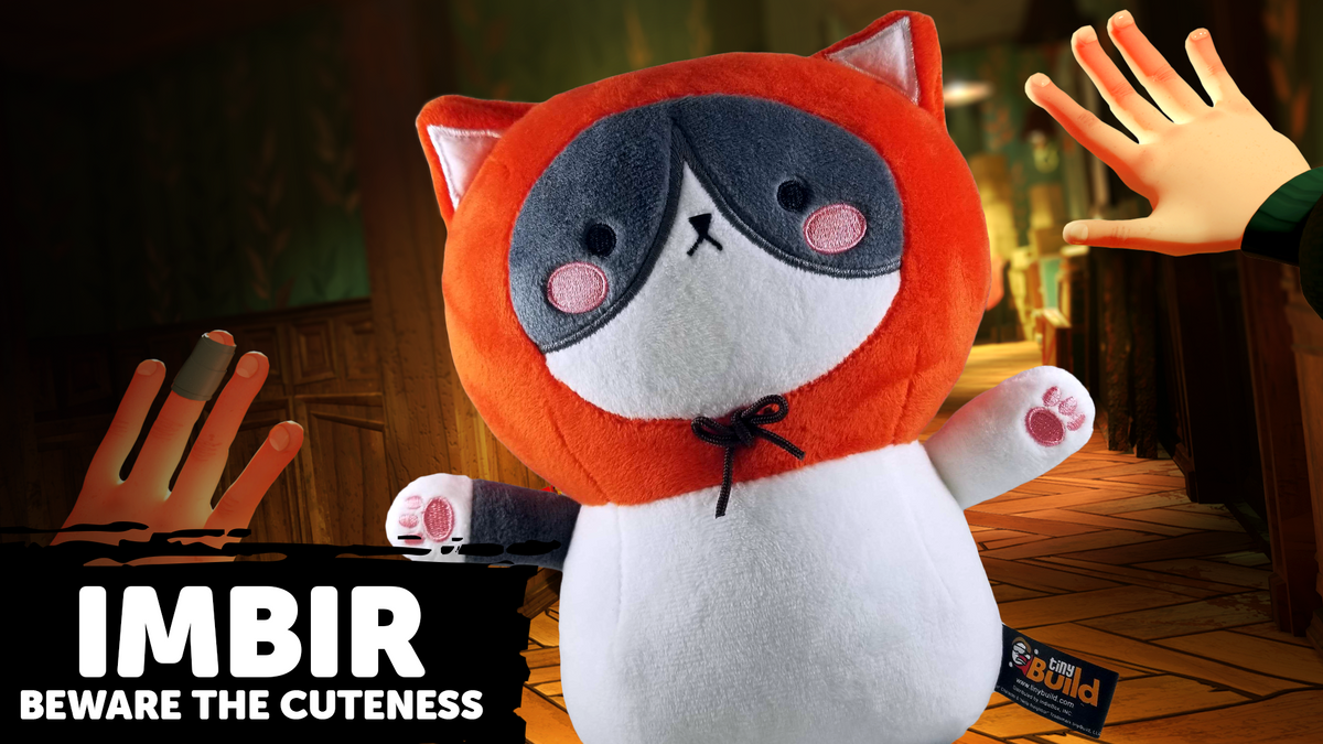 Imbir Cat Plush – tinyBuild Shop