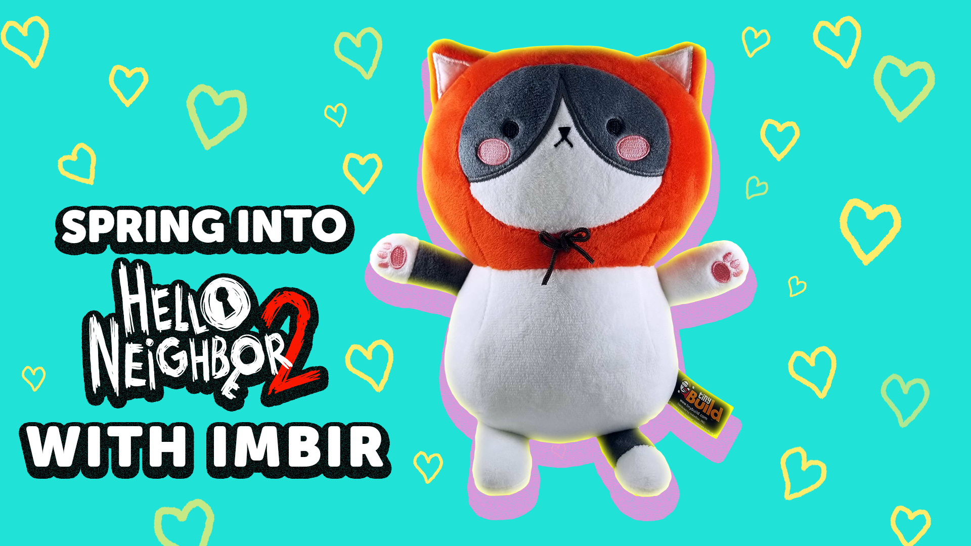 Imbir Cat Plush – tinyBuild Shop