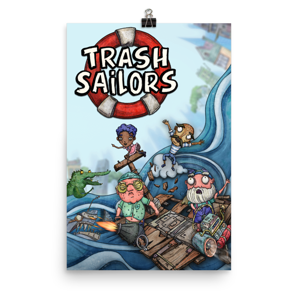 Trash Sailors Poster – tinyBuild Shop